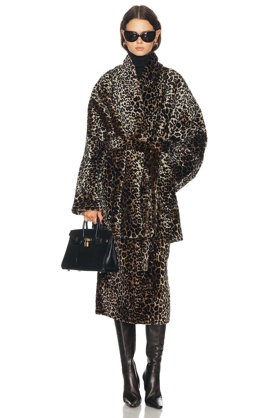 NOUR HAMMOUR NOUR HAMMOUR Raquel Shearling Coat